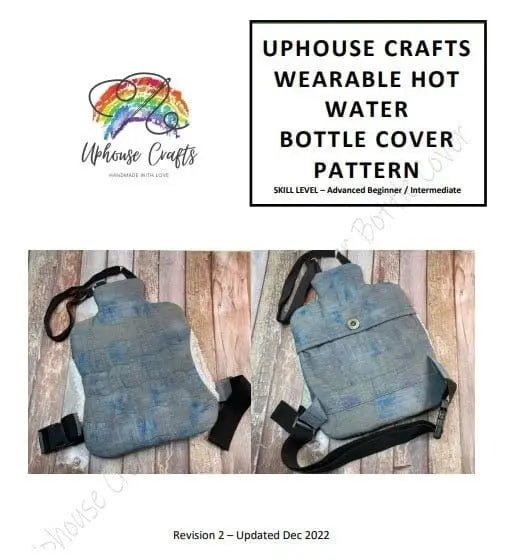 Wearable Hot Water Bottle Cover paper sewing – Uphouse Crafts
